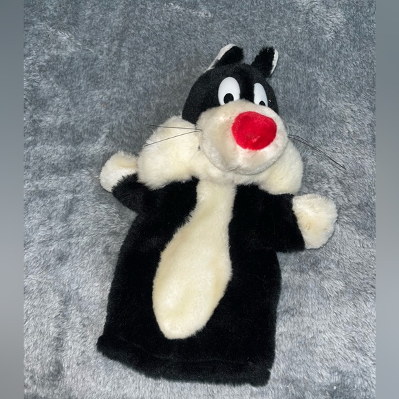 Warner Bros. | Toys | Vintage Sylvester Cat Plush Hand Puppet Warner ...